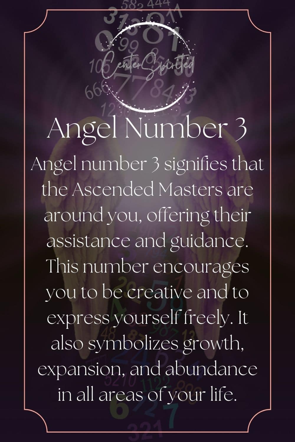 Angel Number 3 - Spiritual Meaning and Symbolism