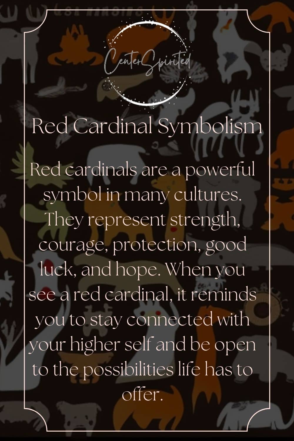 Red Cardinal Symbolism - What does it mean when you see one?