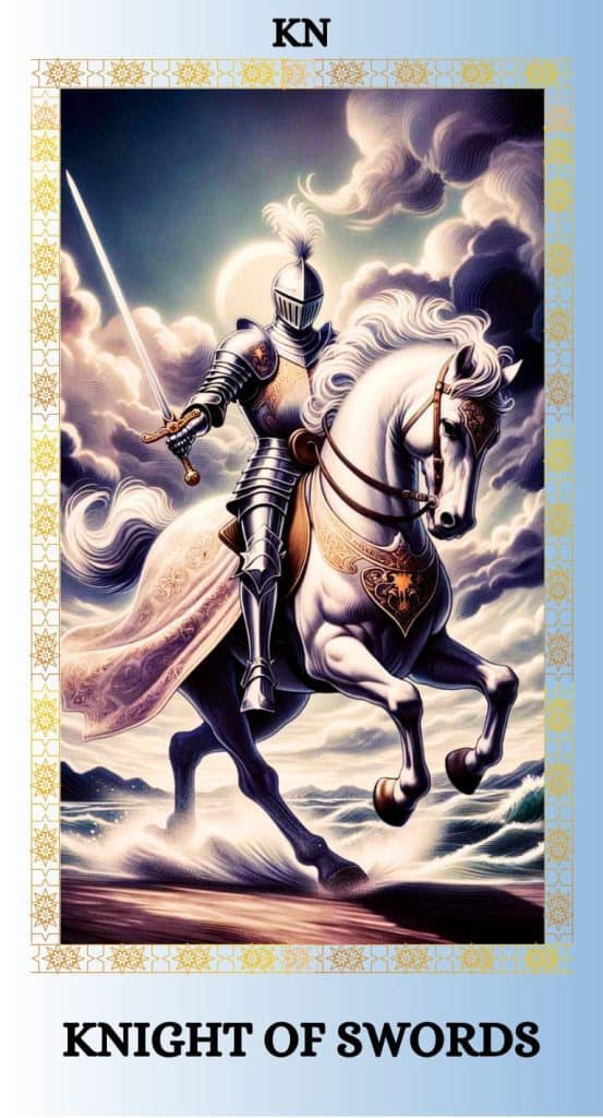 Knight of Swords Tarot Card Meaning