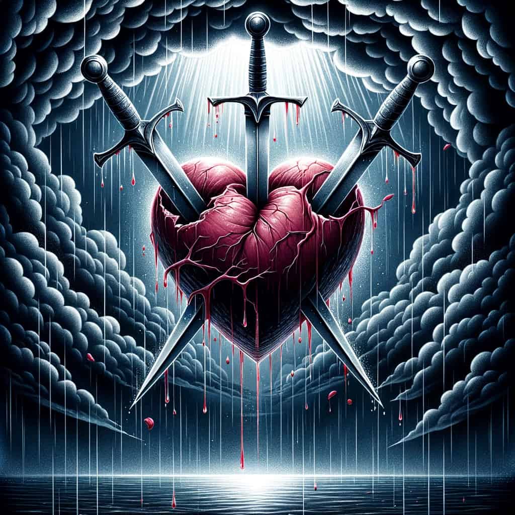 Three of Swords Tarot Card Meaning