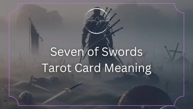 Seven of Swords Tarot Card Meaning