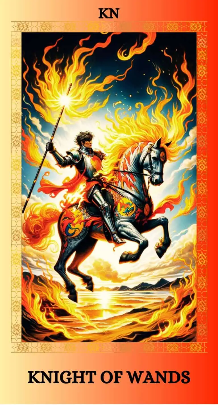 Knight of Wands Tarot Card Meaning - Zeal & Impulse