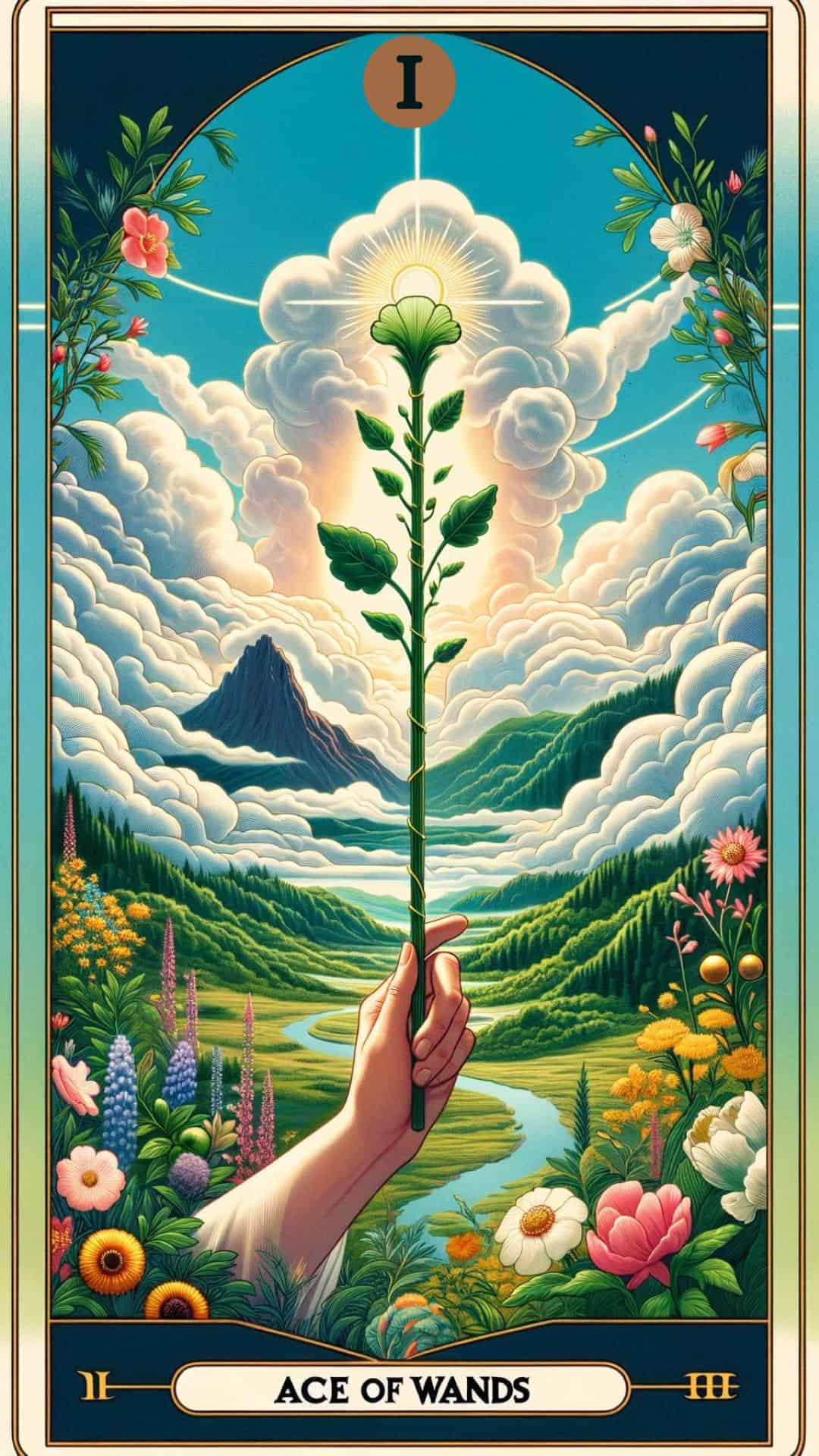 Ace of Wands Tarot Card Meaning: Beginnings & Inspiration