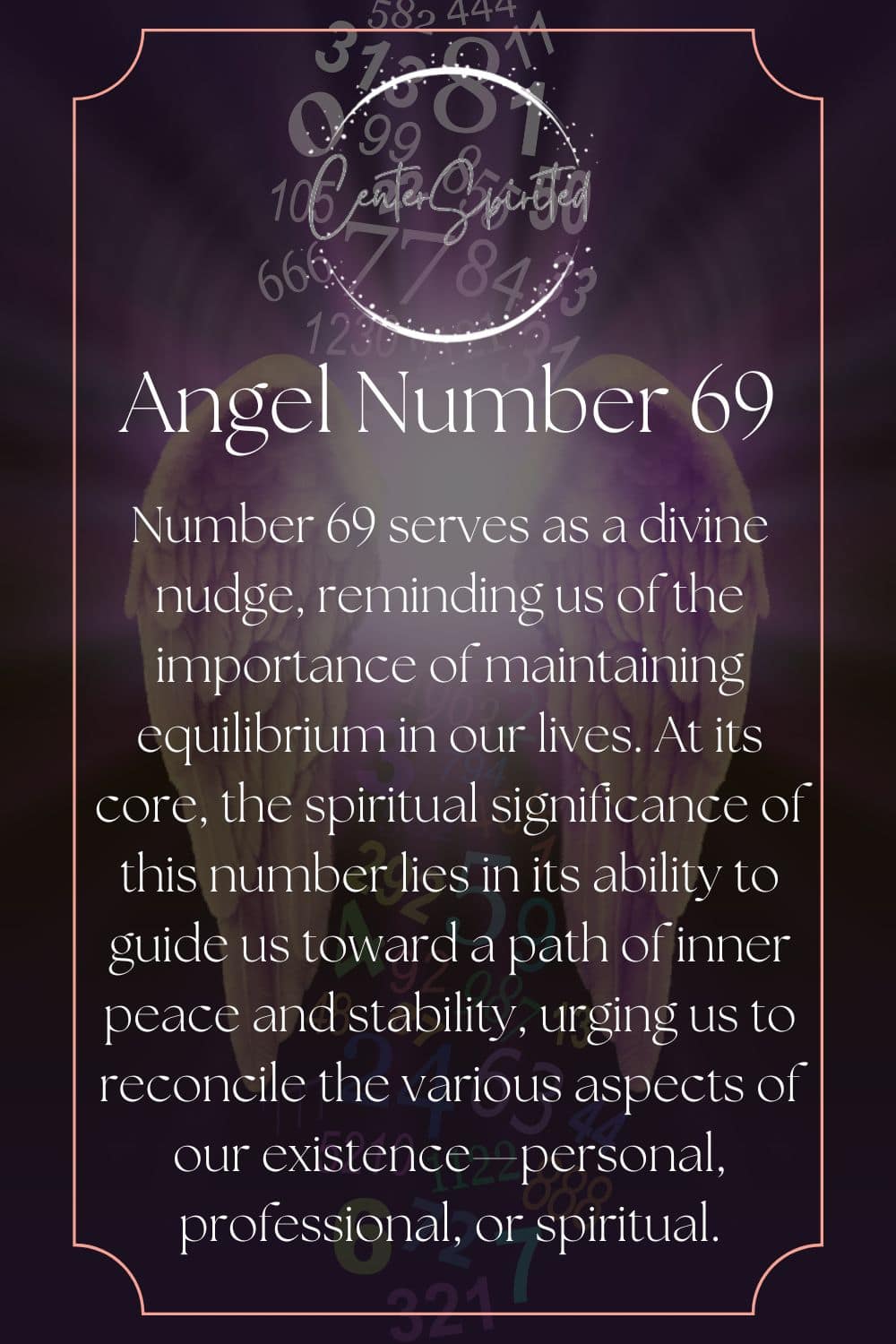 Angel Number 69 - Spiritual Meaning and Symbolism